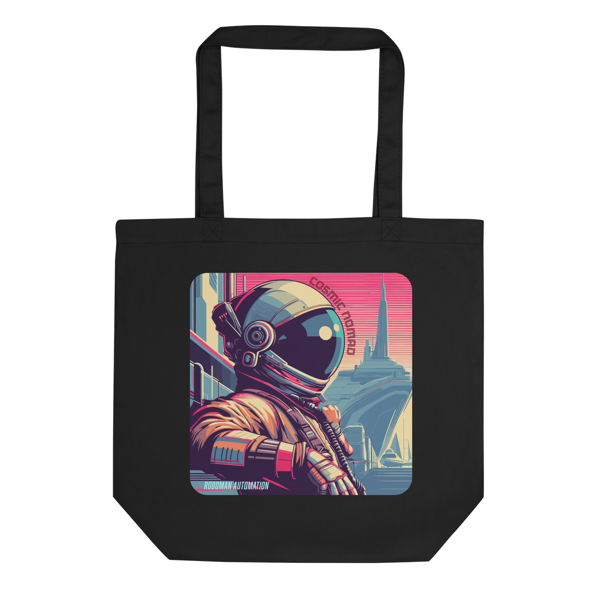 Cosmic Nomad Tote Bag – Roboman Automation