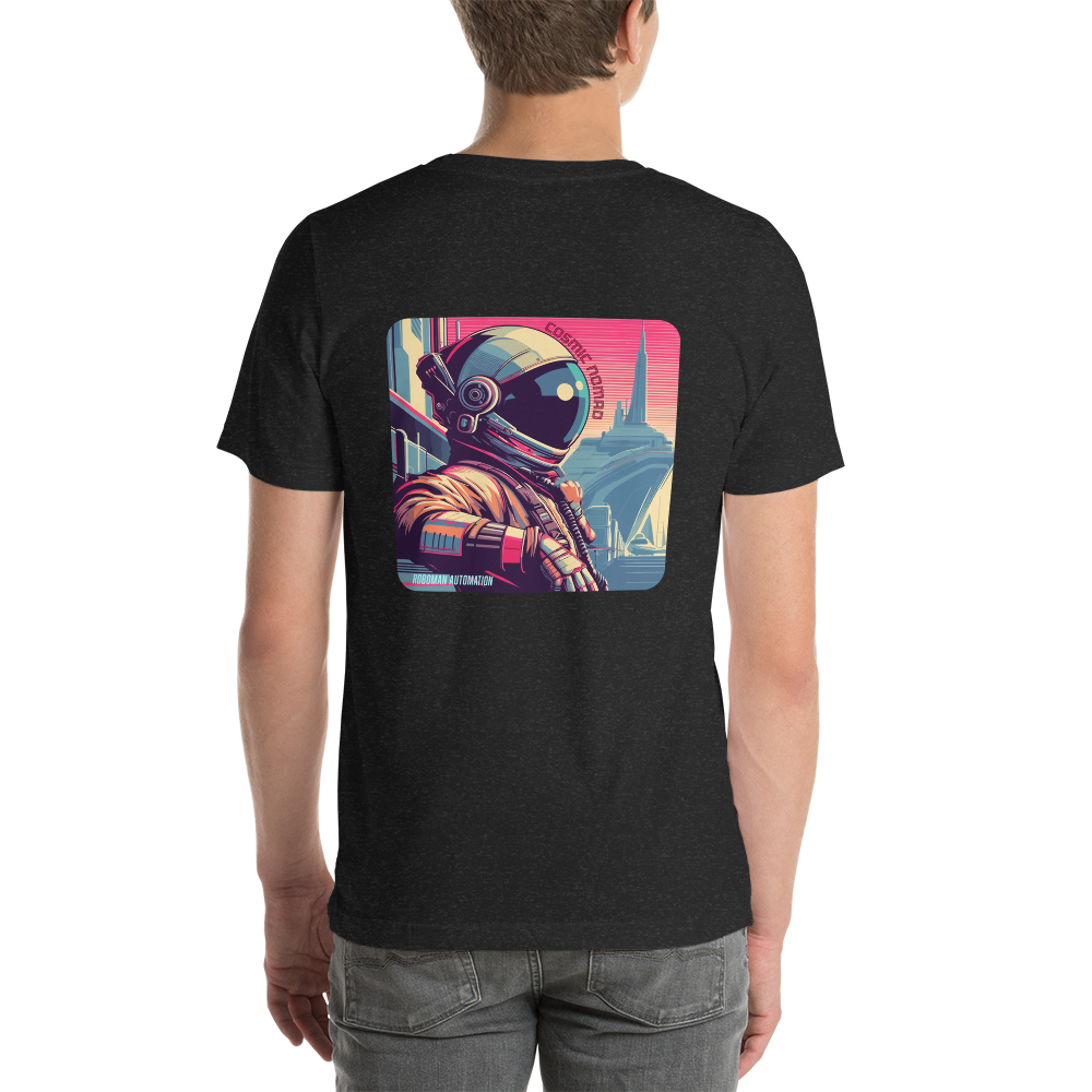Cosmic Nomad Tee Shirt - Front/Back Print – Roboman Automation
